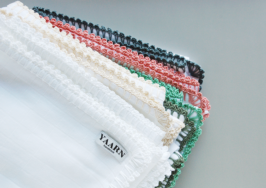 YAARN スワドル Green | 心の奥に残るものを。ama